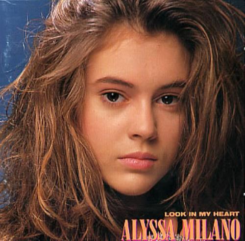 Alyssa Milano Look In My Heart Japanese CD album (CDLP) (246646)
