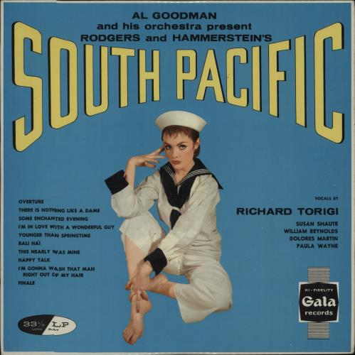 Al Goodman South Pacific UK vinyl LP album (LP record) (664985)