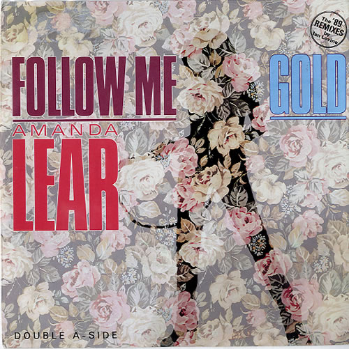 Amanda Lear Gold German 7" vinyl single (7 inch record / 45) (607693)