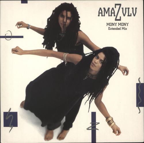 Amazulu Mony Mony - Ex UK 12" vinyl single (12 inch record / Maxi ...