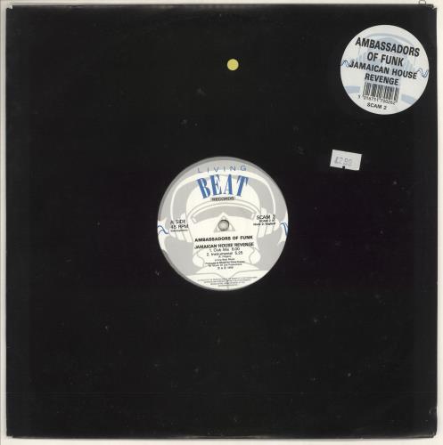 Ambassadors Of Funk Jamaican House Revenge UK 12" vinyl single (12 inch record / Maxi-single ...