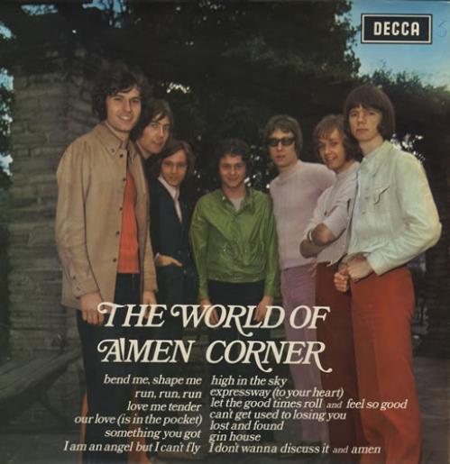 Amen Corner The World Of Amen Corner UK vinyl LP album (LP record) (430478)