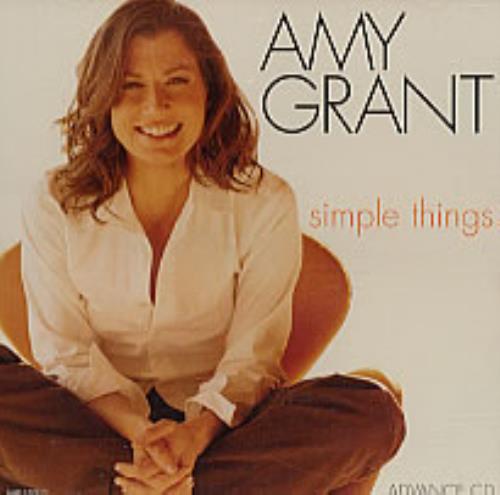 Amy Grant Simple Things US Promo CD album (CDLP) (251330)