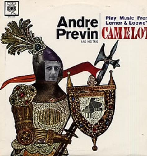 André Previn Camelot - Autographed UK vinyl LP album (LP record) (274836)