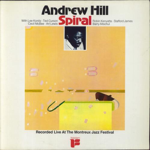 Andrew Hill Spiral German vinyl LP album (LP record) (850759)
