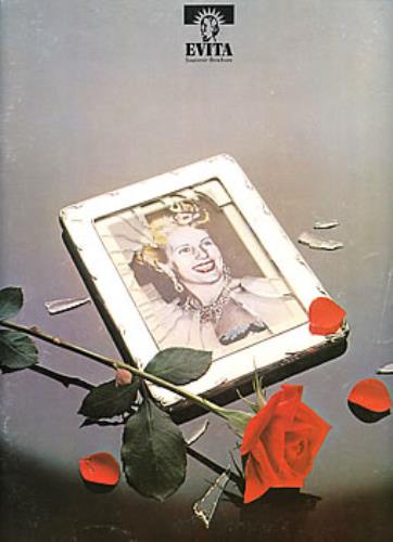 Andrew Lloyd Webber & Tim Rice Evita UK tour programme (301486) THEATRE ...
