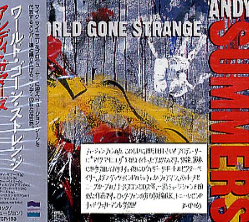 Andy Summers World Gone Strange Japanese Promo CD album (CDLP) (292312)