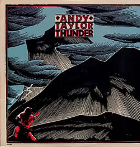 Andy Taylor Thunder US vinyl LP album (LP record) (46617)