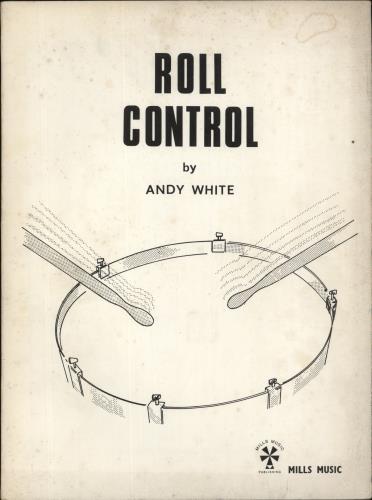 Andy White (Beatles) Roll Control UK book (856330)
