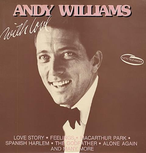 Andy Williams With Love Finnish vinyl LP album (LP record) (295920)