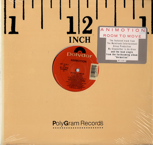 Animotion Room To Move US 12" vinyl single (12 inch record / Maxi ...