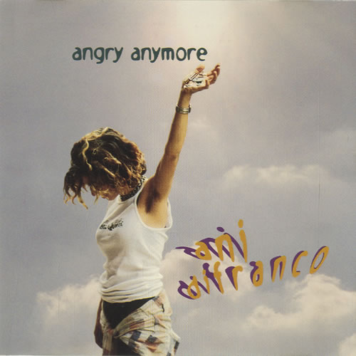Ani Difranco Angry Anymore US Promo CD single (CD5 / 5") (143211)