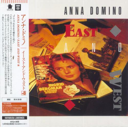 Anna Domino East And West - Sealed Japanese Promo CD album (CDLP) (800197)