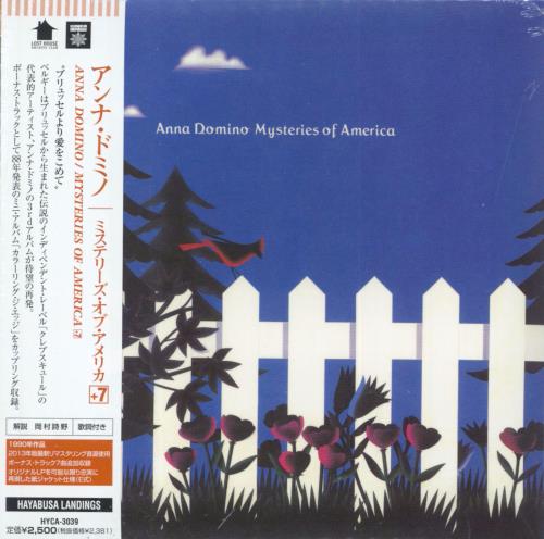 Anna Domino Mysteries Of America - Sealed Japanese CD album (CDLP) (805382)