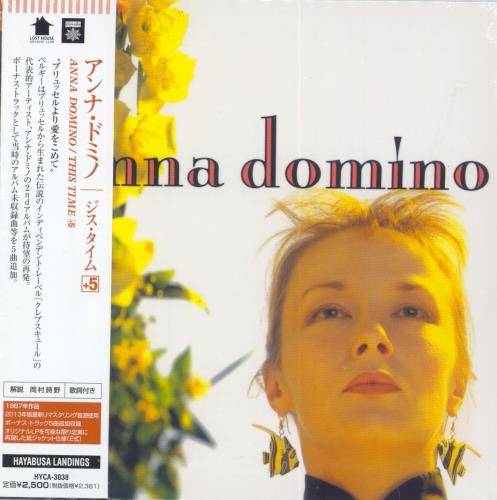Anna Domino This Time - Sealed Japanese CD album (CDLP) (805380)
