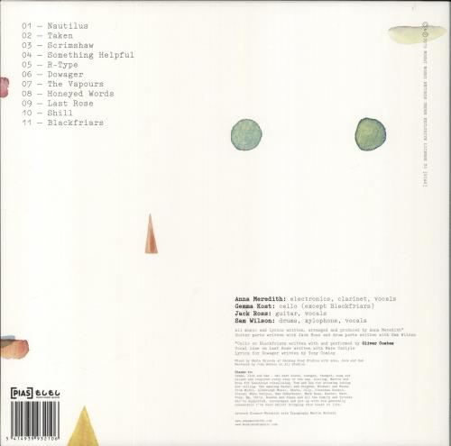 Anna Meredith Varmints UK vinyl LP album (LP record) (846292)