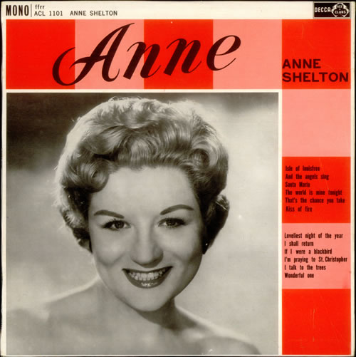 Anne Shelton Anne UK vinyl LP album (LP record) (536304)