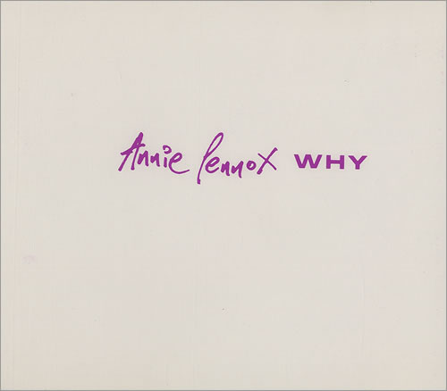 Annie Lennox Why UK CD single (CD5 / 5") (173000)