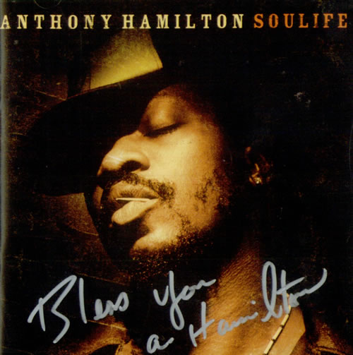Anthony Hamilton Soulife - Autographed US CD album (CDLP) (520479)