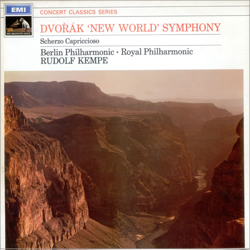 Antonín Dvorák 'New World' Symphony UK vinyl LP album (LP record) (524500)