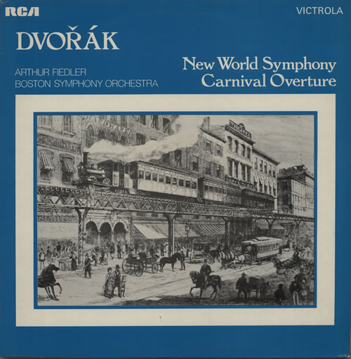 Antonín Dvorák New World Symphony UK vinyl LP album (LP record) (565839)