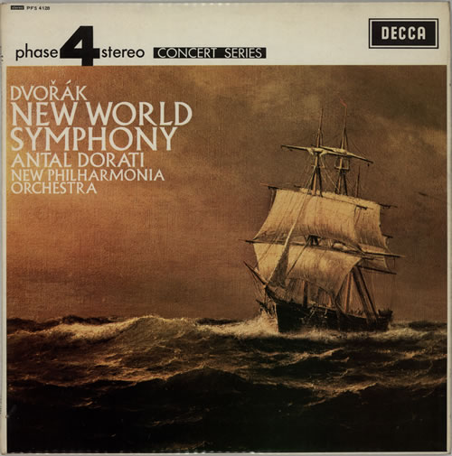 Antonín Dvorák New World Symphony UK vinyl LP album (LP record) (638646)