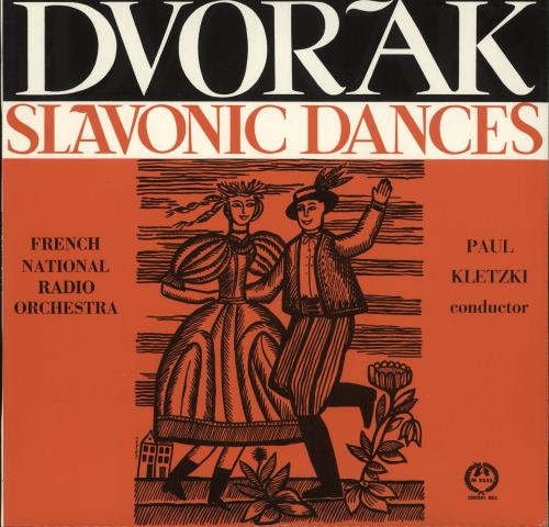 Antonín Dvorák Slavonic Dances UK vinyl LP album (LP record) (701329)