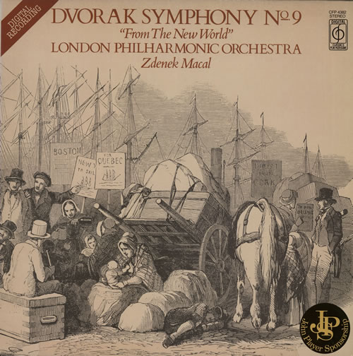 Antonín Dvorák Symphony No. 9 in E Minor, Op. 95 'From The New World' UK vinyl LP album (LP ...