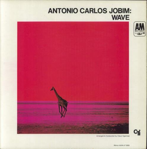 Antonio Carlos Jobim Wave - 1st UK vinyl LP album (LP record) (511963)