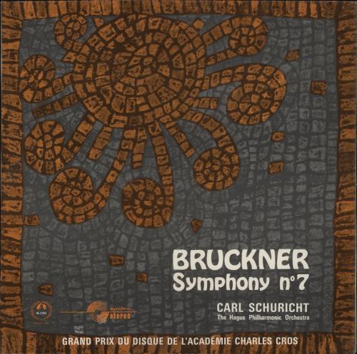 Anton Bruckner Symphony No. 7 in E Major UK vinyl LP album (LP record ...