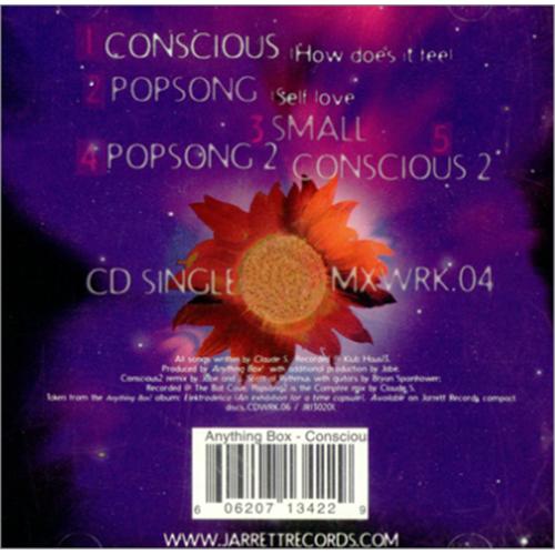 Anything Box Conscious US CD single (CD5 / 5") (415667)