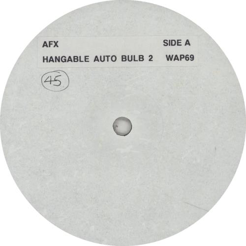 Aphex Twin Hangable Auto Bulb EP. 2 UK Promo 12" vinyl single (12 inch ...