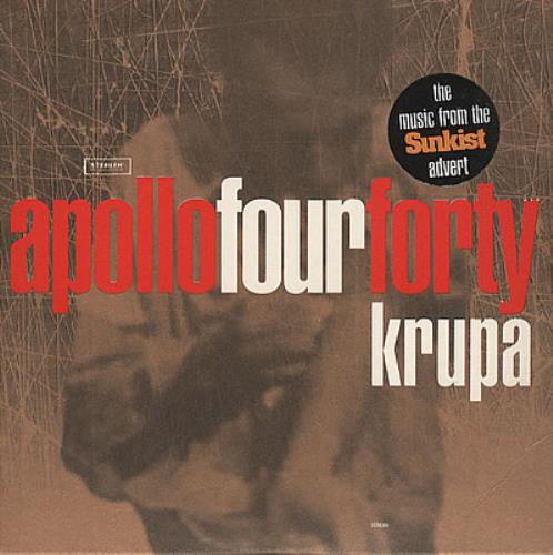 Apollo 440 Krupa UK CD single (CD5 / 5") (74544)