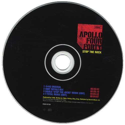 Apollo 440 Stop The Rock Mexican Promo CD single (CD5 / 5") (157047)