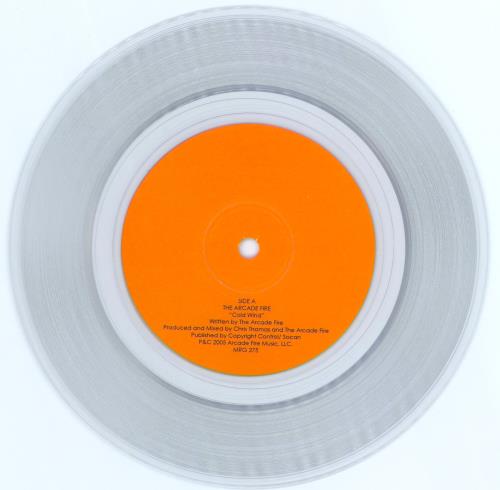 Arcade Fire Cold Wind US 7" vinyl single (7 inch record / 45) (345573)