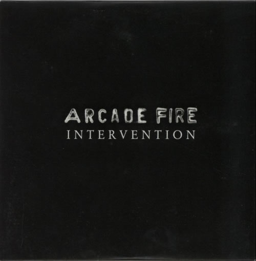 Arcade Fire Intervention UK Promo CD single (CD5 / 5") (600278)