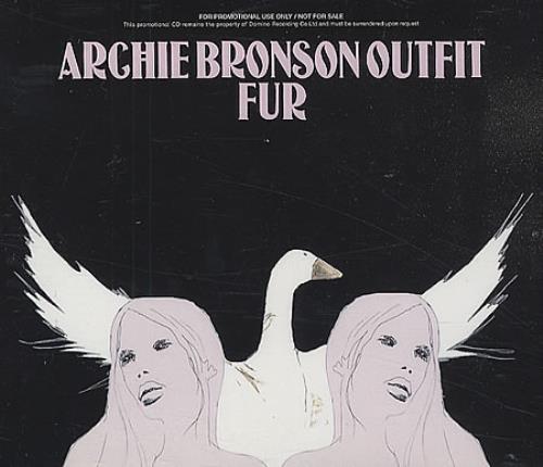 Archie Bronson Outfit Fur UK Promo CD album (CDLP) (410608)