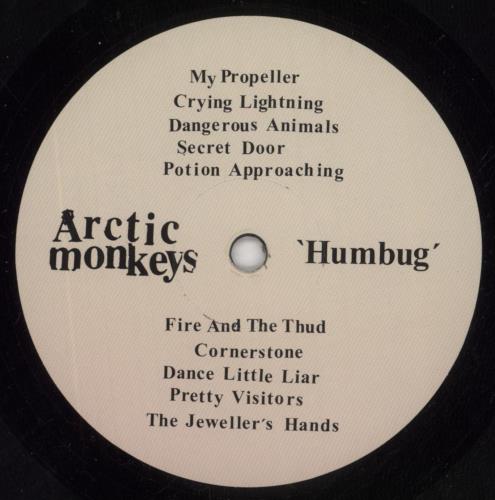 Arctic Monkeys Humbug UK vinyl LP album (LP record) (542730)