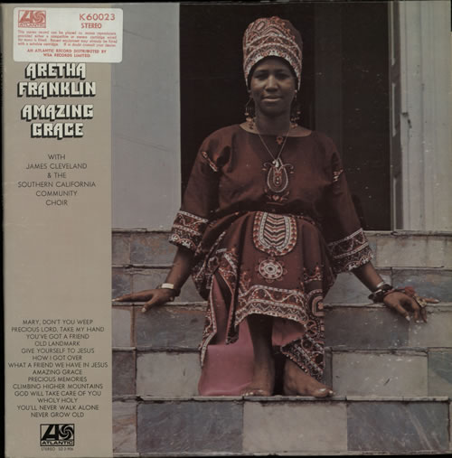 Aretha Franklin Amazing Grace UK 2-LP vinyl record set (Double LP Album ...