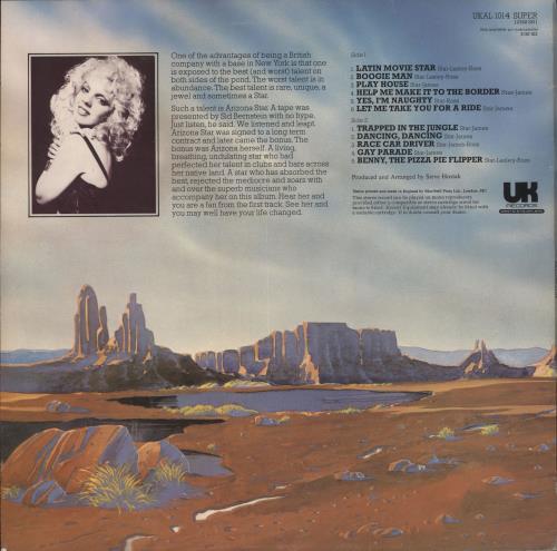 Arizona Star Arizona Star UK vinyl LP album (LP record) (723668)