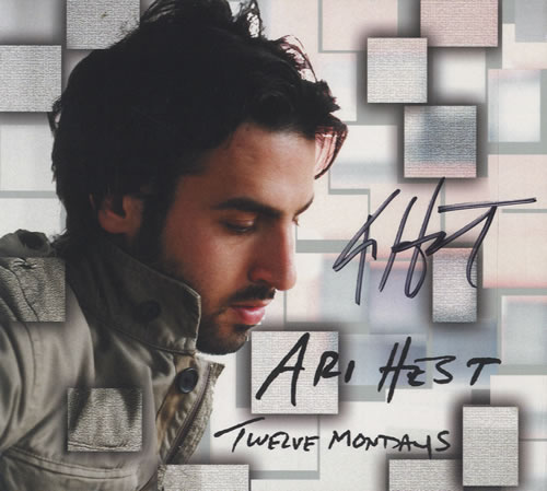 Ari Hest Twelve Mondays - Autographed US CD album (CDLP) (487189)