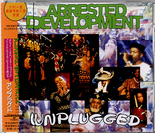 Arrested Development Unplugged Japanese Promo CD album (CDLP) (618119)