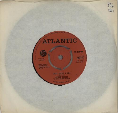 Arthur Conley Shake, Rattle & Roll UK 7" vinyl single (7 inch record ...