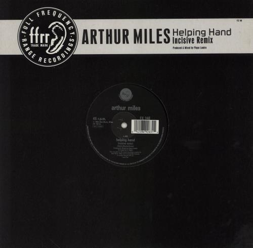 Arthur Miles Helping Hand UK 12" vinyl single (12 inch record / Maxi ...