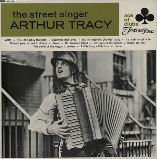 Arthur Tracy The Street Singer UK vinyl LP album (LP record) (569932)