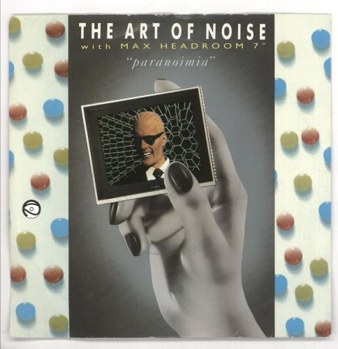 Art Of Noise Paranoimia UK 7" vinyl single (7 inch record / 45) (47469)