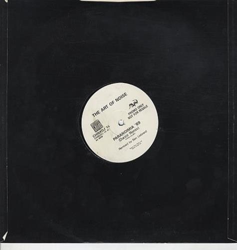 Art Of Noise Paranomia UK Promo 12" vinyl single (12 inch record / Maxi ...