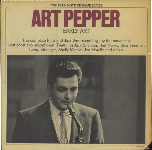 Art Pepper Early Art US 2-LP vinyl record set (Double LP Album) (532687)