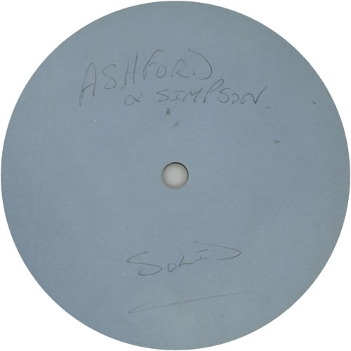 Ashford & Simpson Solid - Blue Label UK 12" vinyl single (12 inch record / Maxi-single) (630500)