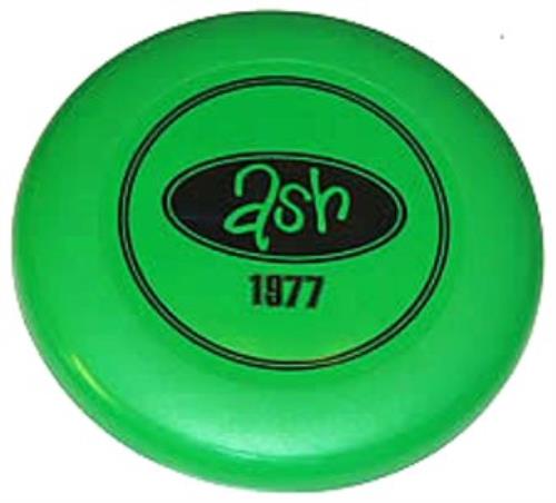 Ash 1977 Frisbee - Green UK Promo memorabilia (75492) FRISBEE
